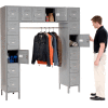 Lockers | Global Lockers | Global Industrial™ 16 Person Locker 12 x 18 ...