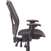 Interion® Office Chair With High Back & Adjustable Arms, Mesh, Black