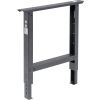 Global Industrial™ Adjustable Height Steel C-Channel Leg For Workbench ...