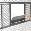 Global Industrial™ Wire Mesh Service Window for 10' Security Room