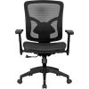 Interion® All-Mesh Office Chair with Lumbar Support, Black
