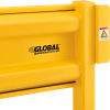 Global Industrial™ Self-Closing Guard Rail Safety Gate, Safety Yellow ...