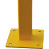 Global Industrial™ Steel Lift-Out Guard Rail End Post, Double-Rail, 42 ...