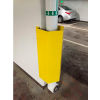 Bluff® Wall-Mounted Pipe Guard 36" Tall, Safety Yellow, Protects 6" Pipe