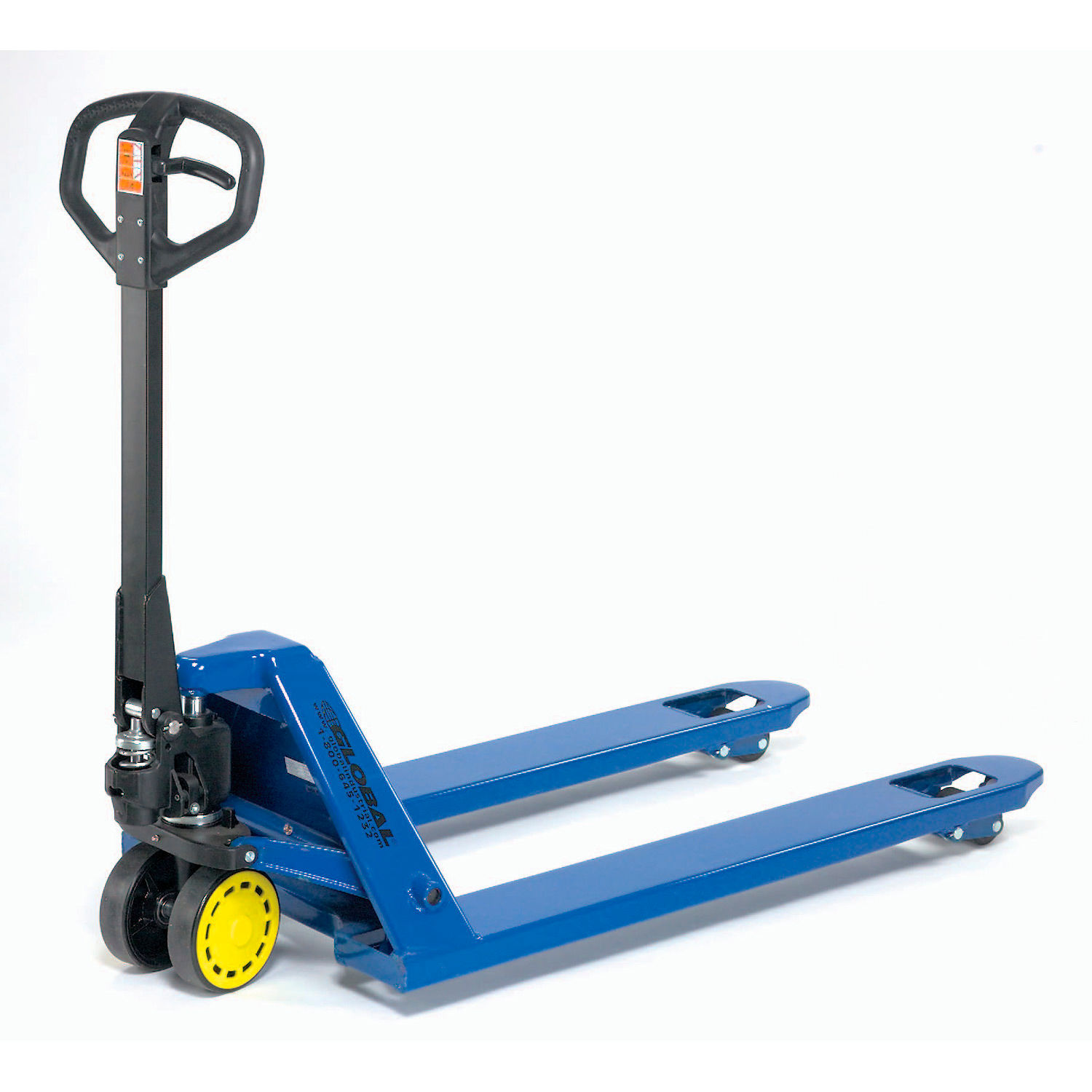 Global Industrial Ergo Manual Pallet Jack 5500 lb. Capacity 27""W x 48 ...