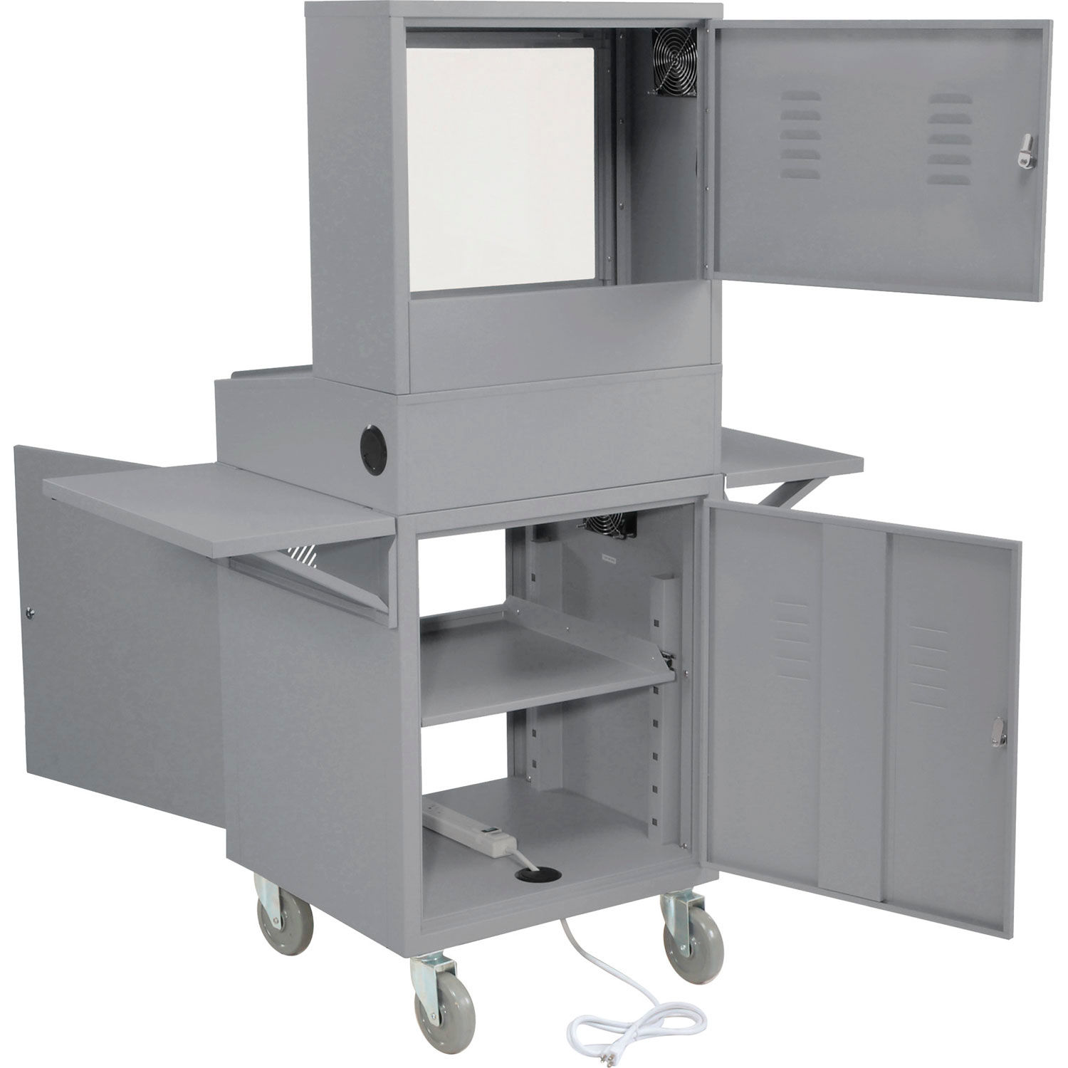 Computer Furniture | Computer Cabinets | Global Industrial™ Mobile ...
