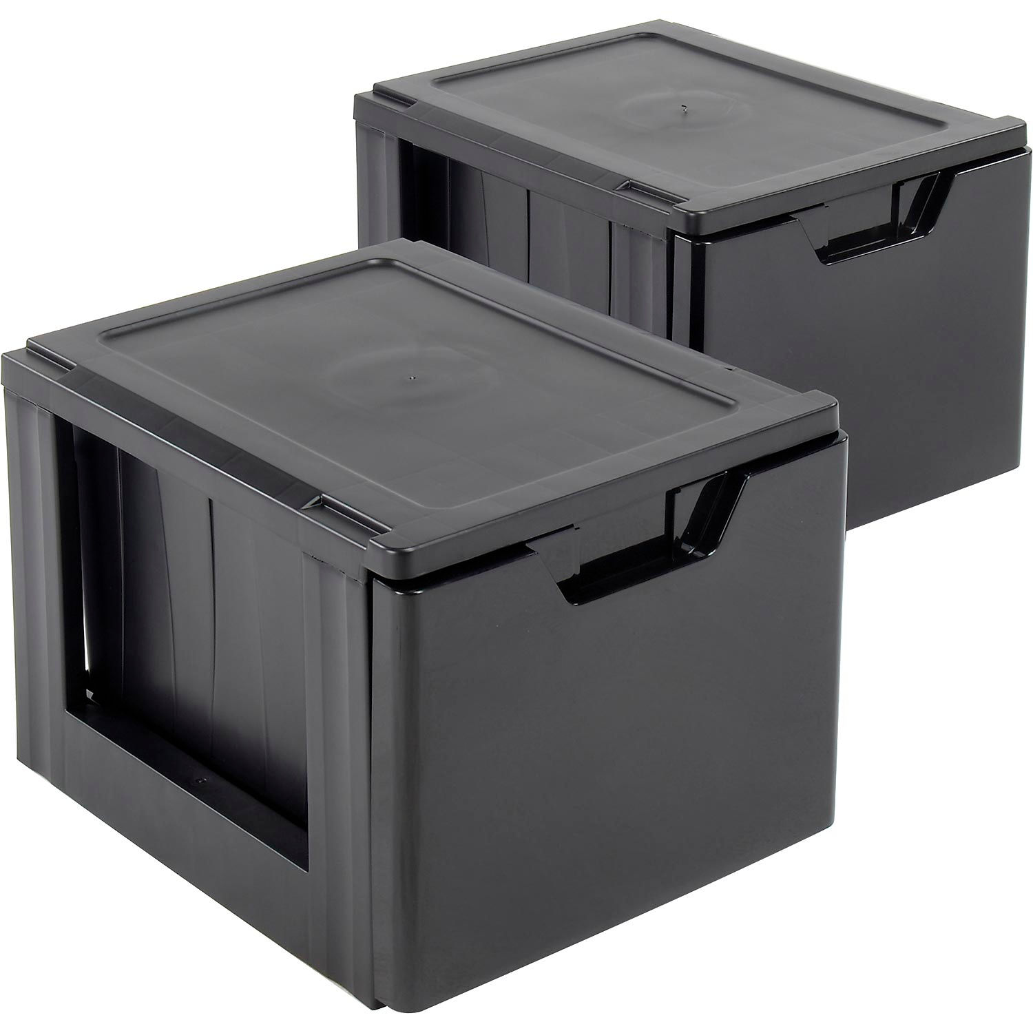 Bins Totes And Containers Drawers Stacking Iris Premier Stacking