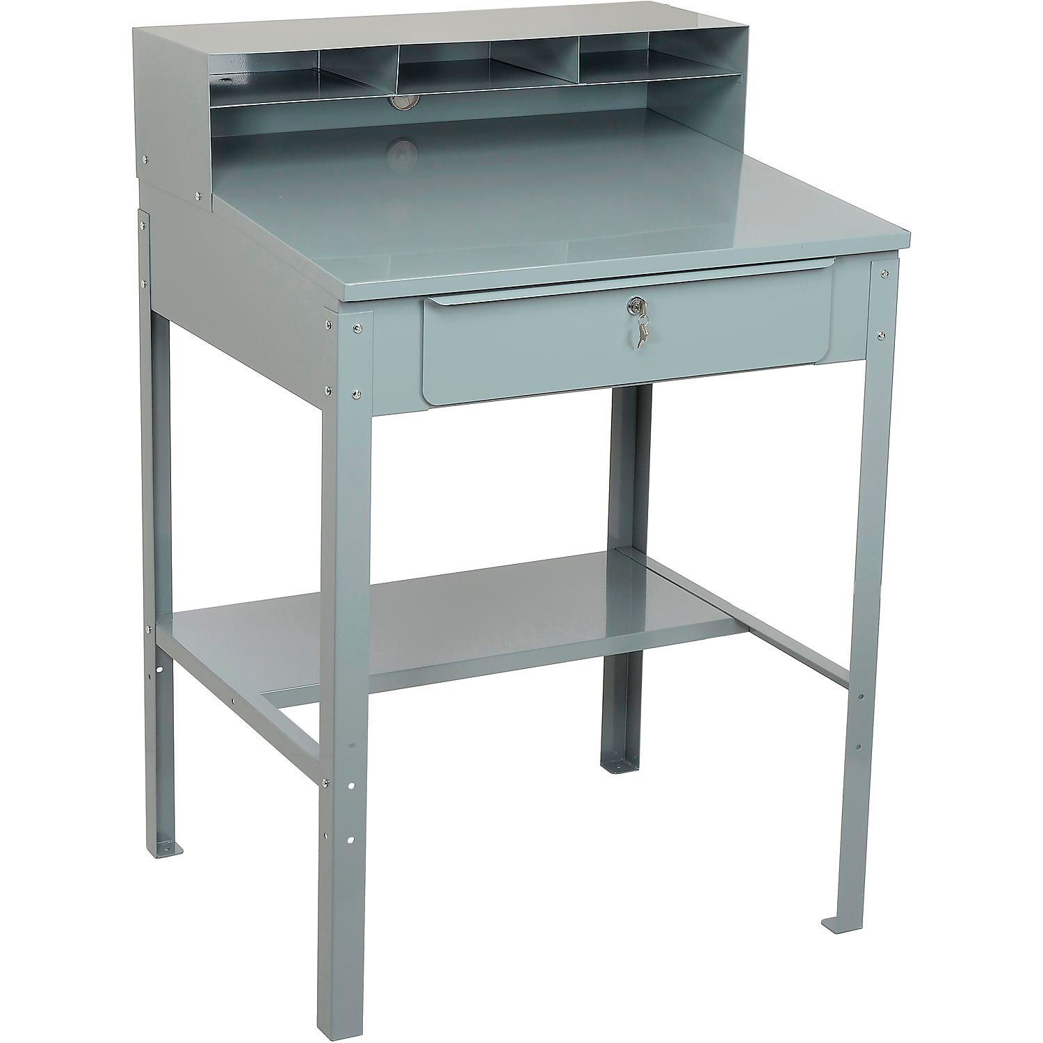 Shop Desks | Free Standing Shop Desks | Winholt Shop Desk with ...
