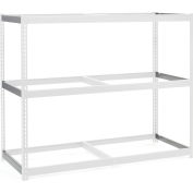 Hirsh Industries® Riveted Steel Boltless Shelving Unit, 48"W x 18"D x ...