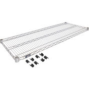 Nexel® WF1824Z Poly-Z-Brite® Three-Sided Wire Frame 24"W x 18"D ...