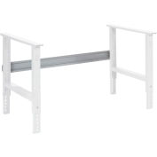 Global Industrial™ Adjustable Height Steel C-Channel Leg For Workbench ...
