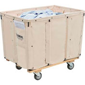 Dandux White Canvas Elevated Basket Bulk Truck 400130C04 4 Bushel ...