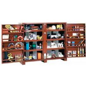 JOBOX 1-694990 60-7/8 W x 24-1/2D x 60-1/4H" Heavy Duty Cabinet Job ...