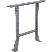 Global Industrial™ Adjustable Height Steel C-Channel Leg For Workbench ...