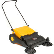 Bissell 38" Deluxe Triple Brush Push Power Sweeper Turbo, 13.2 Gallon ...