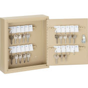 Global Industrial™ Electronic Key Cabinet Safe, 48 Key Capacity, Sand ...