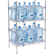 5 Gallon Water Bottle Storage Rack, 16 Bottle Capacity | 797087 ...