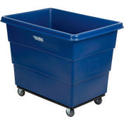 Global Industrial™ Plastic Bulk Box Truck, 20 Bushel, Steel chassis ...
