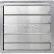 Aluminum Supply (Intake) Wall Shutter 20" - CWV-20x20 | B1249586 ...