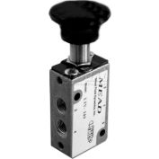 Bimba-Mead Air Valve MV-140, 3 Port, 2 Pos, Manual, 1/8" NPTF Port ...