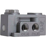 Bimba-Mead Air Valve MV-TP, 3 Port, 2 Pos, Manual, 1/8" NPTF Port, Two ...