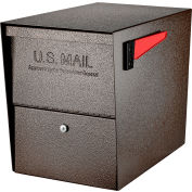 Mail Boss Package Master Commercial Locking Mailbox Black | B554271 ...