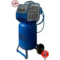 Eagle Portable Air Compressor w Wheels 2.5 HP 20 Gallon Capacity Vertical 6 CFM