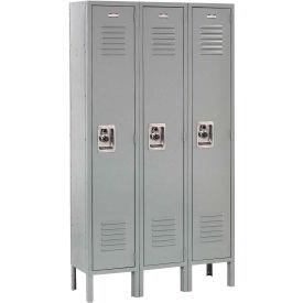 Lockers | Extra Wide | Extra Wide Single Tier Locker 15x18x72 3 Door ...