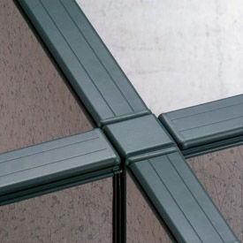 Office Partitions & Room Dividers | Office Partition Panels | 42" 4-Way ...