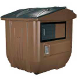 8 Yard Front Loading Dumpster, Black - WRC8-01 - SafetyChix