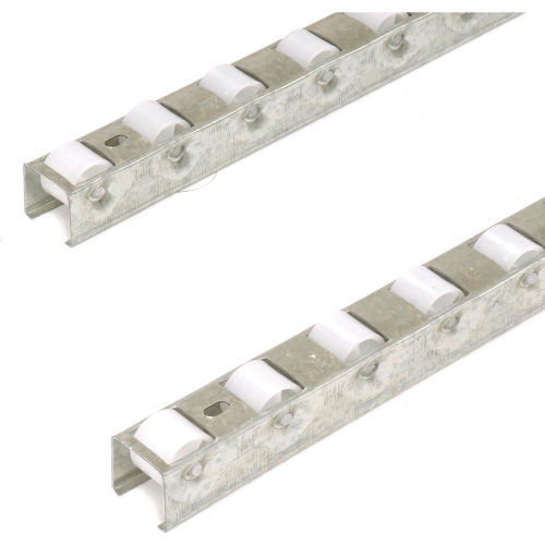 Gravity Carton Flow Roller Track Kit 48"