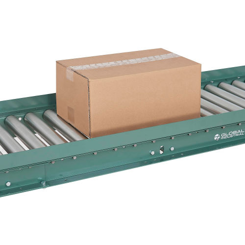 5' Guide Rail Kit for Roller Conveyors, 2"H, 12 Gauge Steel - Zuma