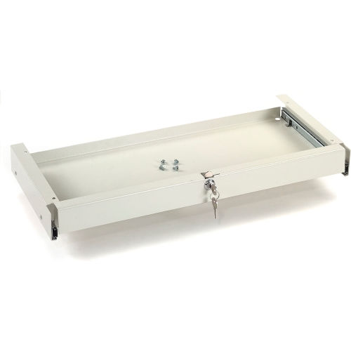 Locking Keyboard Drawer - Beige - Zuma