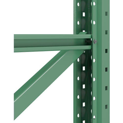 Bolted Pallet Rack Upright Frame 42"D x 144"H