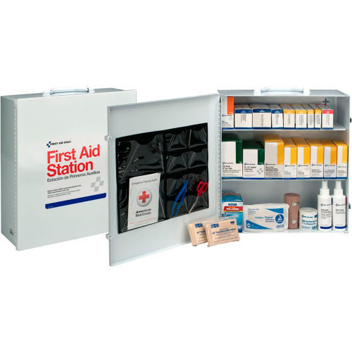 First Aid Only 3 Shelf First Aid Metal Cabinet