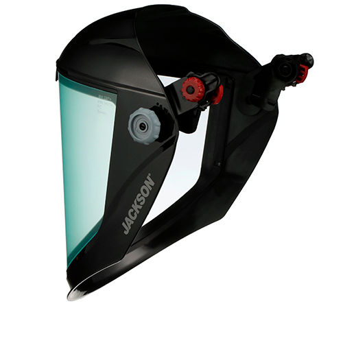 Jackson Safety® Maxview Premium Hard Hat Faceshield, Chin Guard, Clear ...