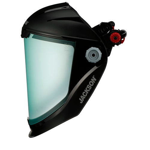 Jackson Safety® Maxview Premium Hard Hat Faceshield, Chin Guard, Clear ...