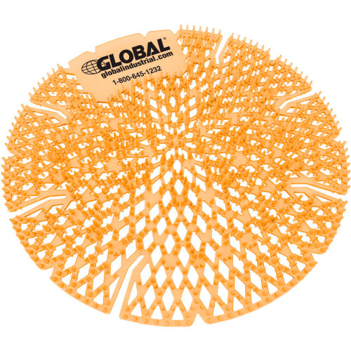 Urinal Screen - Citrus 10 Screens/Case