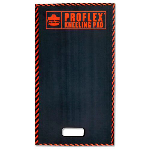 ProFlex385 Large Kneeling Pad 1" Thick 16" x 28" Black - Zuma