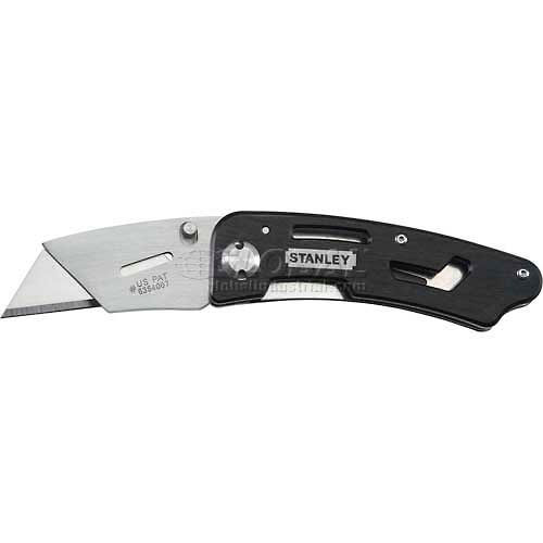 Stanley 10-855 Fixed Blade Folding Utility Knife W/ Quick Change - Zuma