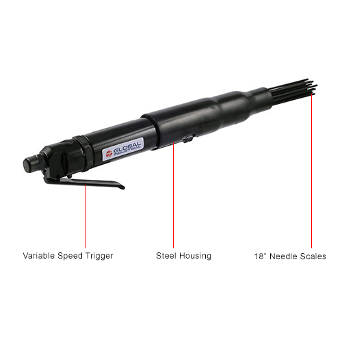 Global Industrial™ 18" Air Needle Scaler
