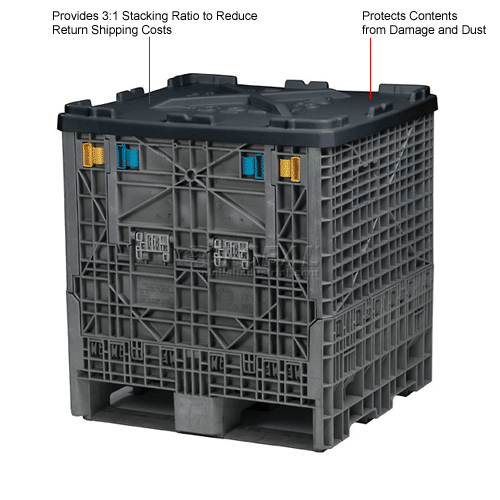 Bins, Totes & Containers | Containers-Folding | Folding Bulk Container ...