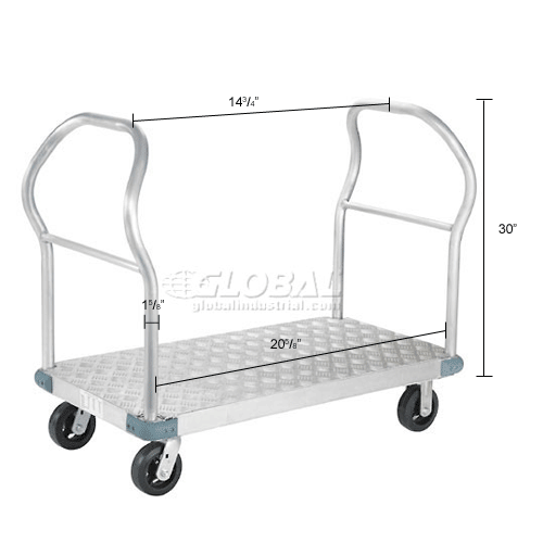 Additional 24" Removable Handle for Global Industrial™ Aluminum Deck ...