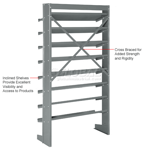 Global Industrial™ Floor Pick Rack Without Bins