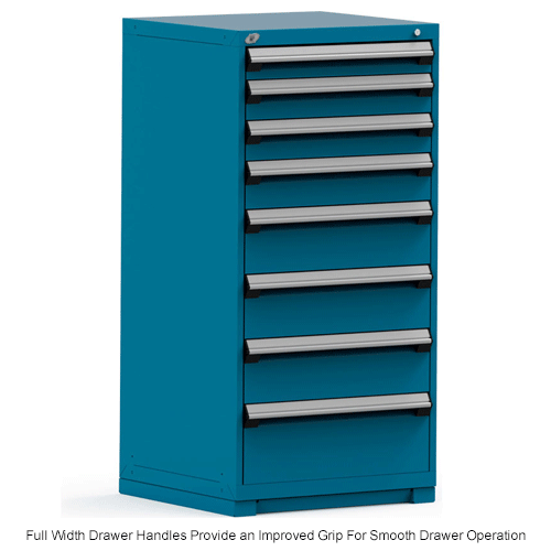 Rousseau Modular Storage Drawer Cabinet 30x27x60, 8 Drawers (5 Sizes) w ...