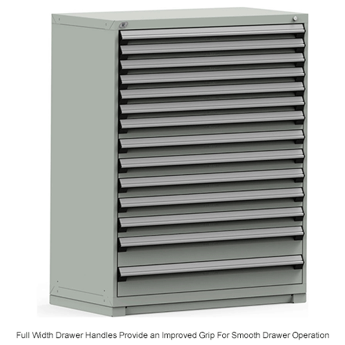 Rousseau Modular Storage Drawer Cabinet 48x24x60, 14 Drawers (3 Sizes ...