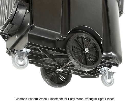 Rubbermaid® Mega Brute Mobile Waste Collector 9W73