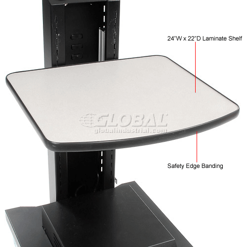 Newcastle Systems NB Series Mobile Powered Workstation, Standard Power ...