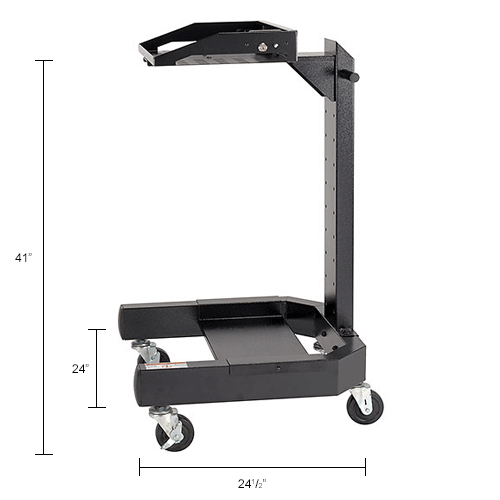 Global Industrial™ Orbit Mobile Laptop Cart, Black | 239141BK ...