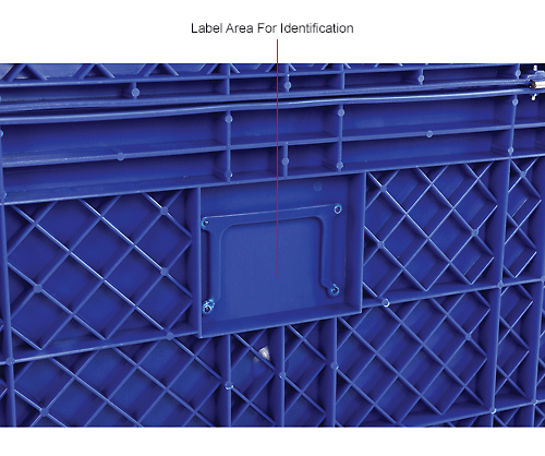 Global Industrial™ Easy Assembly Solid Wall Container - Drop Gate 39-1 ...